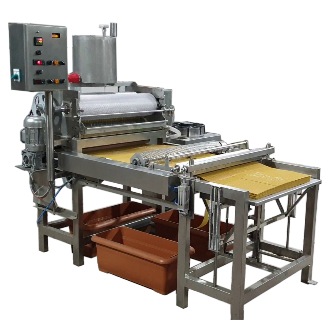 Fully Automatic Beeswax Foundation Machines